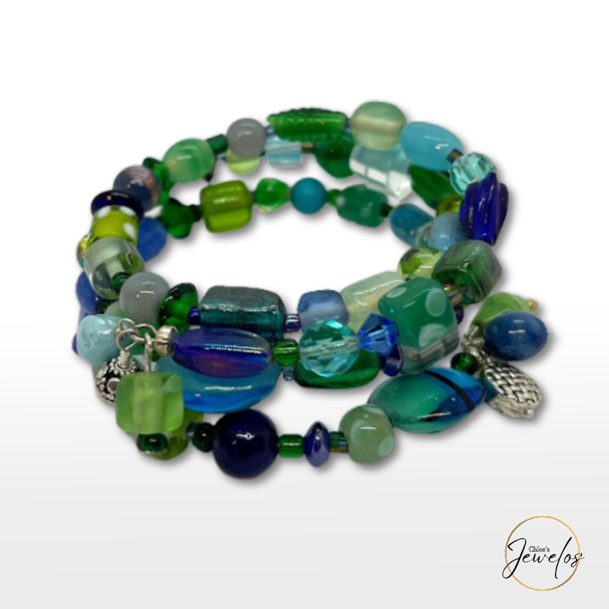 Blue Glass Music Chloesjewelos